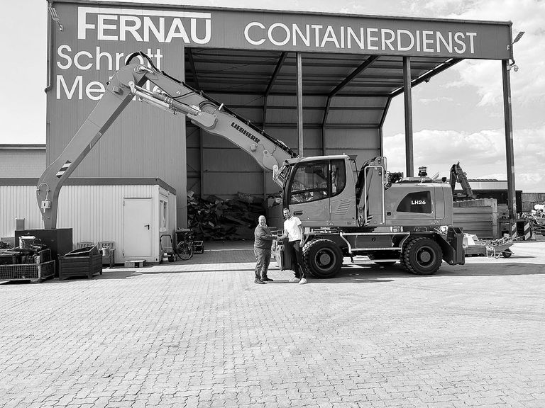 Langersehnter Neuzugang beim Fernau Containerdienst